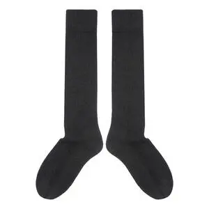 PEPER HAROW - MADE IN ENGLAND Thermocool Wool Boot Socks - Grey