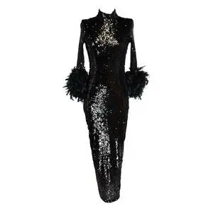 JENNAFER GRACE Catroux Maxi Dress - Black