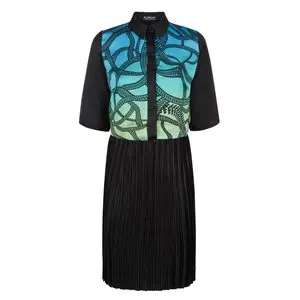TRAMP IN DISGUISE Lilly Ombre Printed Shirt Dress