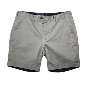 LORDS OF HARLECH Printed Cotton Short - Grey