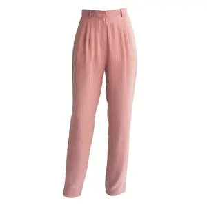 Women's High Waisted Pink Pants