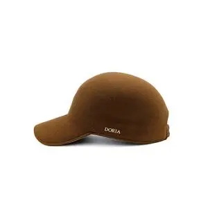 DORIA 1905 Wool Felt Baseball Cap - Brown