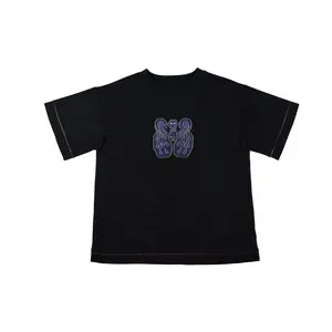 LO NEEL Bibi Organic Cotton T-Shirt Black
