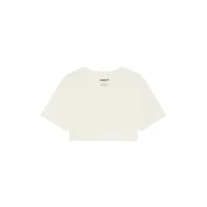 STORM Easy Crop Top - White