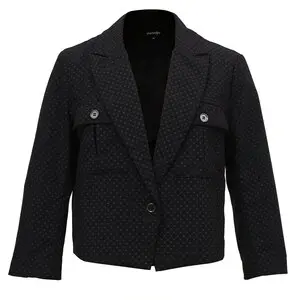 Smart And Joy Cropped Jackets For Women