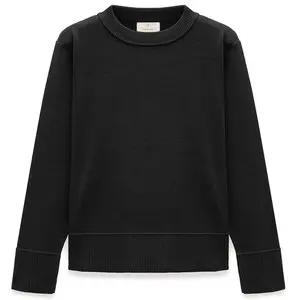 PERALUNA Risu Flat Knit Seasonal Jumper - Black