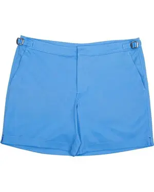 LORDS OF HARLECH Neptune Oxford Tailored Swim Short Blue