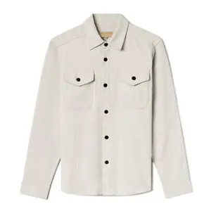 WESTON JON BOUCHER Untucked Tailored Slim Fit Button-up Shirt Avalanche