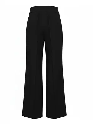 HELENE GALWAS Wide Leg Trousers - Black