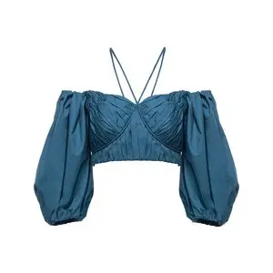 VASILIKI ATELIER Isabella Ruched Top