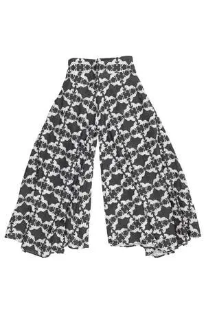 FORZA CAVALLO Mirror Horse Print Palazzo Pants
