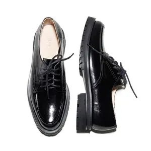 MAFALDA Catarina Patent Loafer - Black