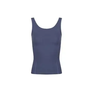 THE KOOZY Jasmin Square Neck Vest - Blue
