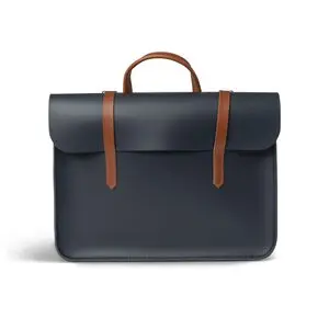 CAMBRIDGE SATCHEL The Co. Music Case - Blue/brown