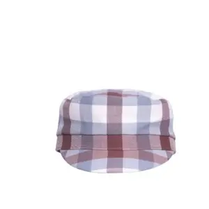 ANTHONY PETO Engineer Cap In Cotton Watercolour - Blue