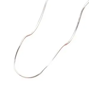POSH TOTTY DESIGNS Sterling Snake Chain Necklace - Silver