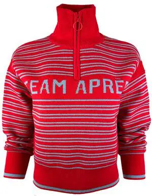 TEAM EVENT Merino Wool Quarter Zip Sweater