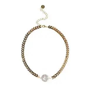 ADRIANA PAPPAS DESIGNS Chevron Pearl Choker