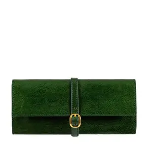 TIME RESISTANCE Leather Jewelry Case Madame Bovary - Green