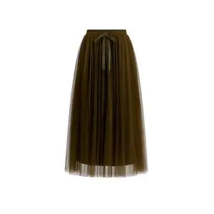 TANTRA SPAIN SL Tulle Layered Skirt - Green
