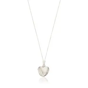 LILY & ROO Sterling Small Heart Locket - Silver
