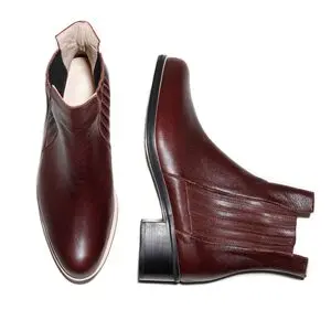 MAFALDA Smooth Leather Chelsea Boots