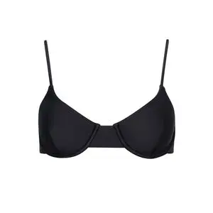 PLAYALUXE Palermo Underwire Bikini Top - Black