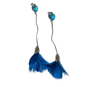 BABALOO JEWELRY Feather Dangle Earrings