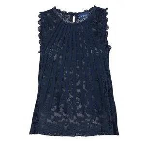TANTRA SPAIN SL Sleeveless Lace Top - Blue