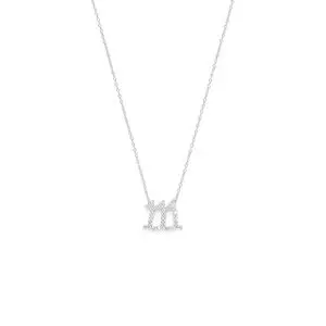 SEVEN SAINTS 111 Angel Number Necklace - Silver