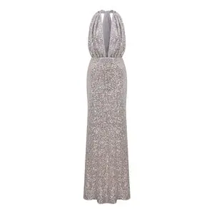 NAZLI CEREN Ines Sequin Dress