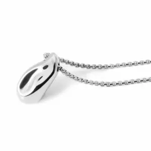 POTOSKA Perto Mini Pendant Necklace - Silver