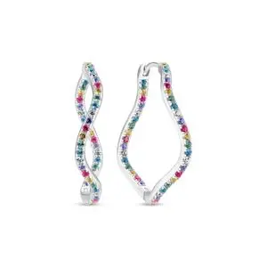 SIF JAKOBS JEWELLERY Ellera Waves Earrings - Silver