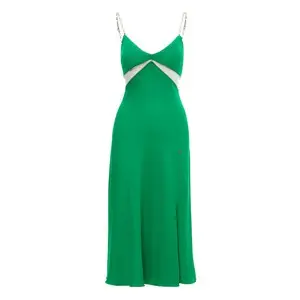 NISSA Embellished Midi Dress