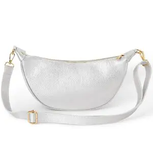 BETSY & FLOSS Ambra Crossbody Waist Bag - Silver