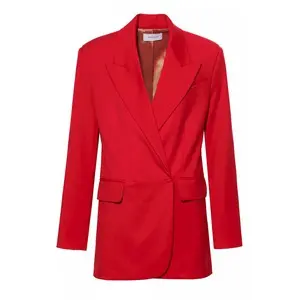 Aggi By Halewski Notched Lapel Outerwear For Women