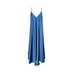 JANARA JONES Satin Slip Maxi Dress