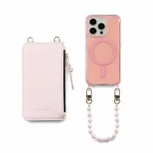 CORDÉE CASES Berry 3-piece Phone Wristlet Set - Pink
