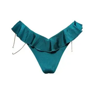 MARQUISE SWIM Opera Skirt Bikini Bottom - Blue