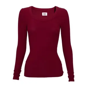 Vænn Scoop Neck Long Sleeve Tee