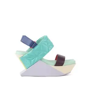 United Nude Delta Wedge Puffy Party Sandals