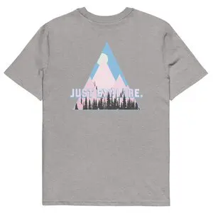 ANCHOR & CREW Heather Grey Just Explore. Seeker Organic Cotton T-shirt - Men Grey