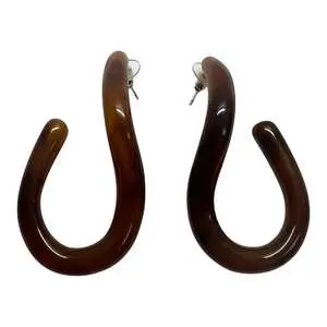 LAINE STUDIO Curve Ebano Earrings