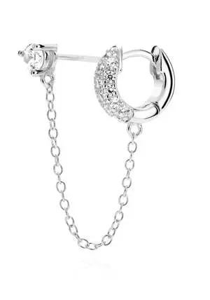 AARIA LONDON Palermo Earring - Silver