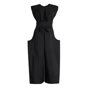 BIANCA POPP Traveler Jumpsuit In Taffeta - Black