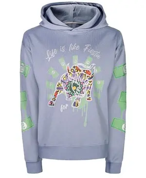 MIRACLES MANIFESTER Inspirational Affirmation Hoodie With Reflective Design