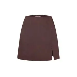 THISISU COLLECTION Mini High-waisted Skort With Slit