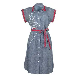 Lalipop Design Embroidered