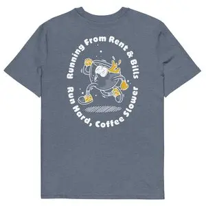 ANCHOR & CREW Organic Cotton Embroidered T-shirt - Blue