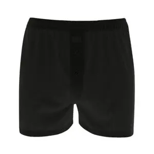 ZD ZERO DEFECTS Boxer Hilo – Luxurious Mercerized Cotton Boxer Color - Black
